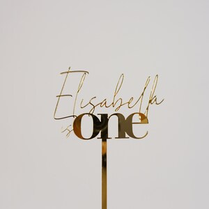 First Birthday Cake Topper Custom - Etsy