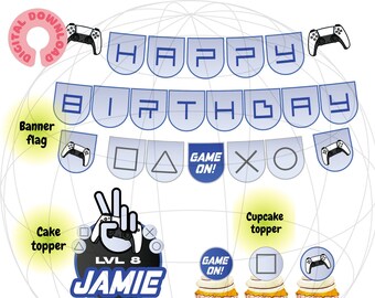 Game Console Cake Topper - Etsy