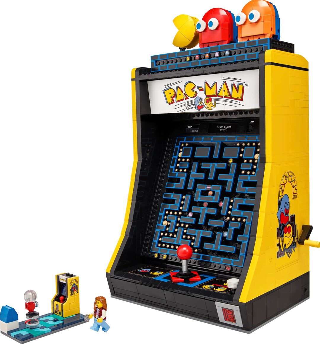 Lego Ideas PAC-MAN Arcade Building Blocks Set - Etsy Australia