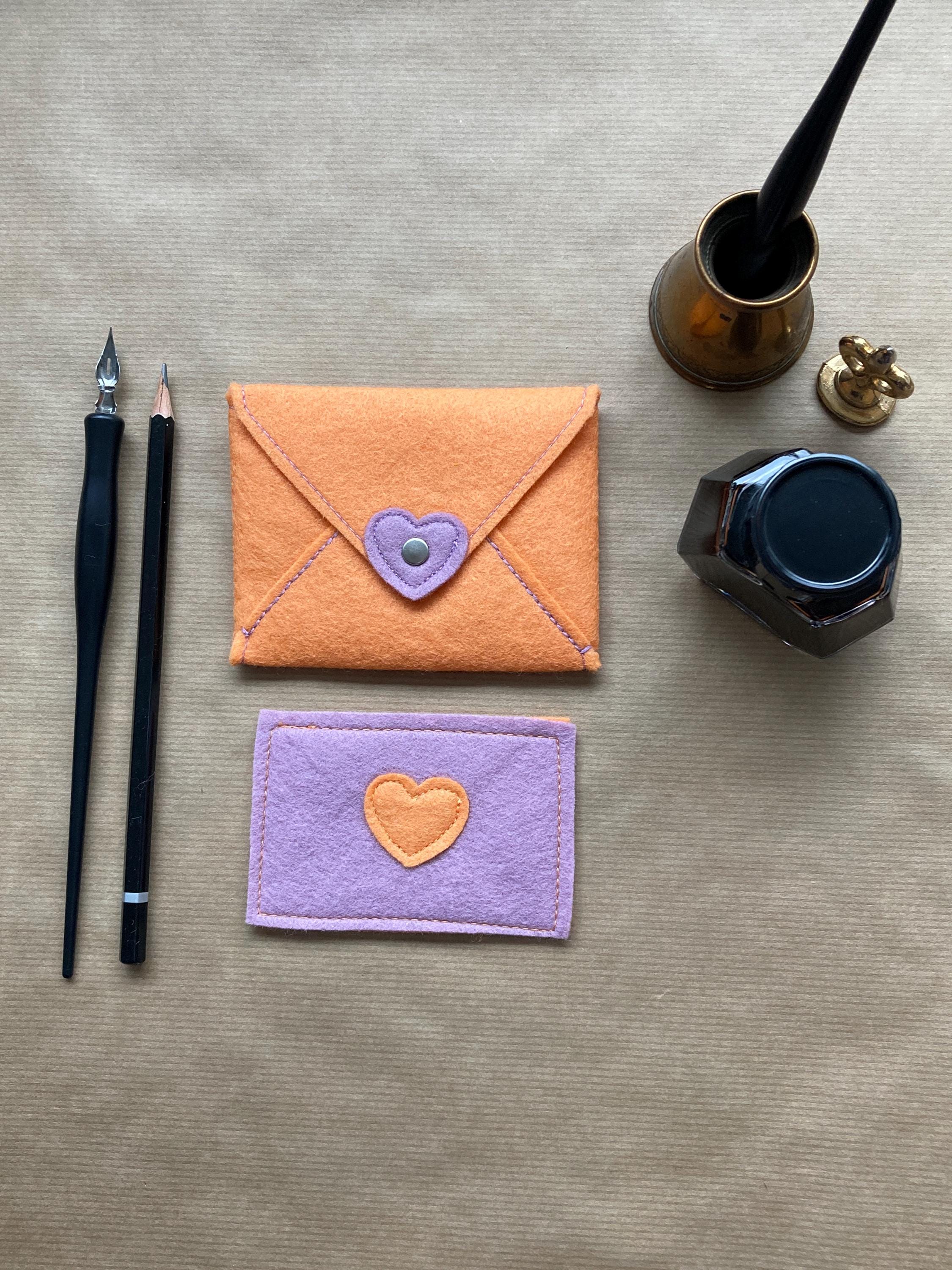 Little Love Letter, Felt Envelope Toy: Wool Envelope and Note Set ...