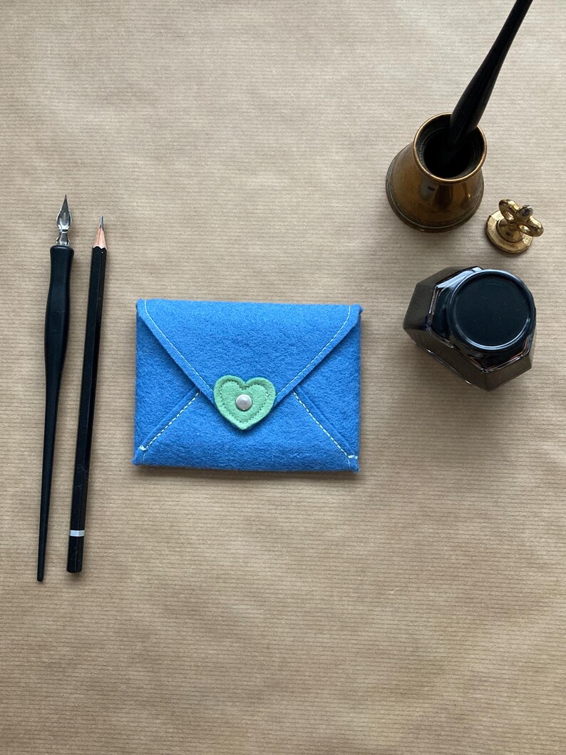 Little Love Letters, Felt Envelope Toy, Pretend Play Stationary, Pastel ...