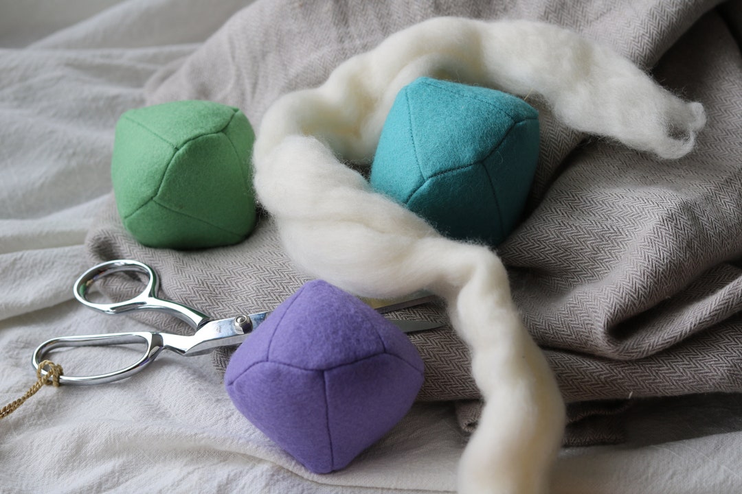 Pastel Wool Felt Toy Blocks: Diamond Shape Set of 3 - Etsy