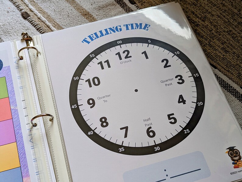 2nd Grade Morning Binder, Homeschool Learning Binder, Math Resources ...