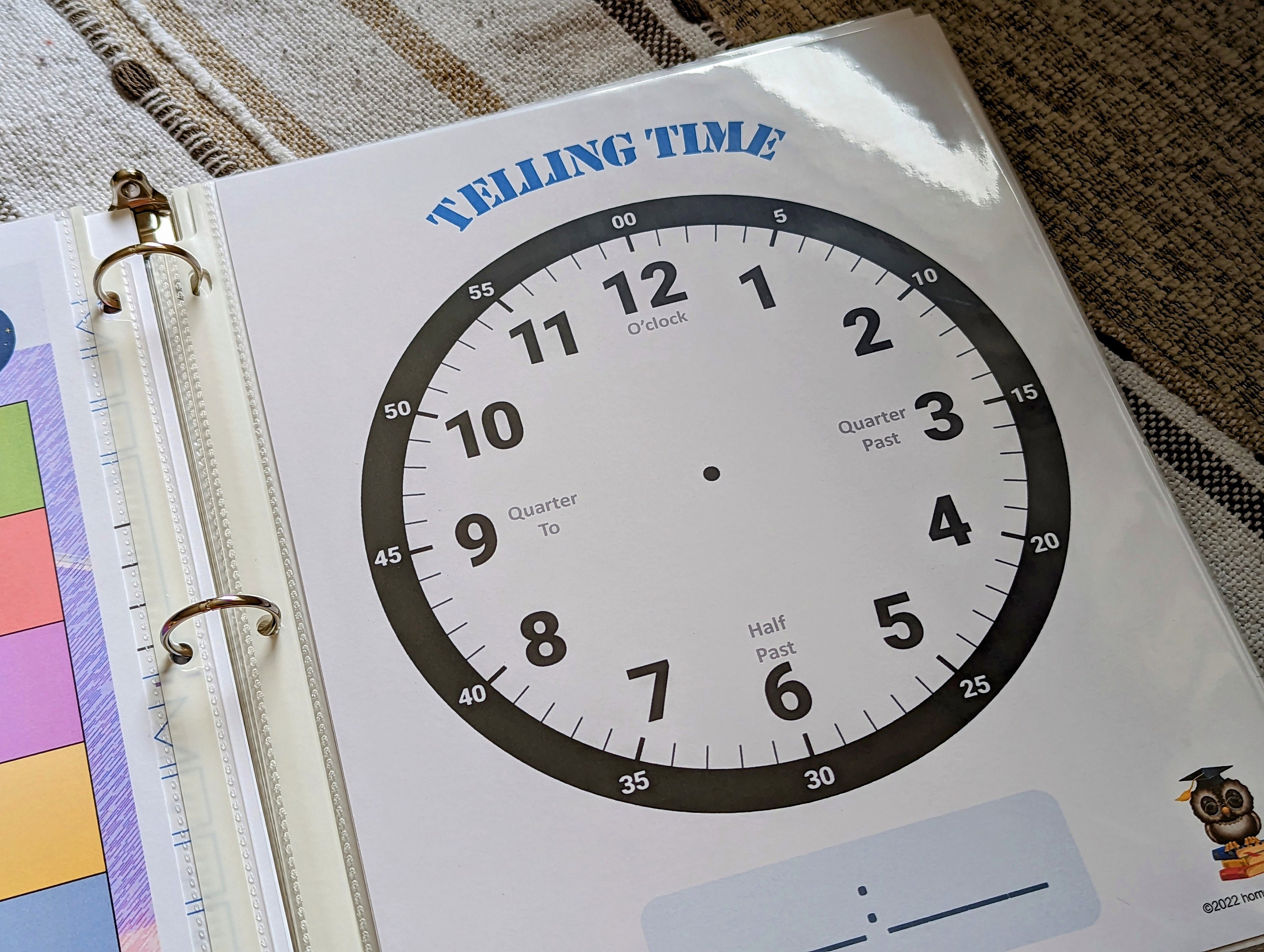 2nd Grade Morning Binder, Homeschool Learning Binder, Math Resources ...