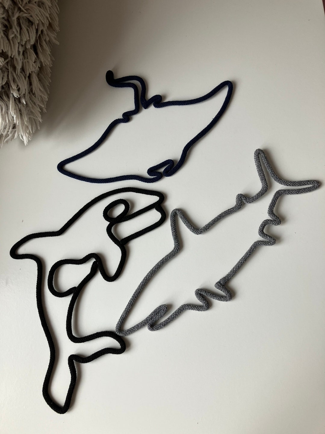 Great White Shark, Orca Whale , Manta Ray Under the Sea Animals for ...