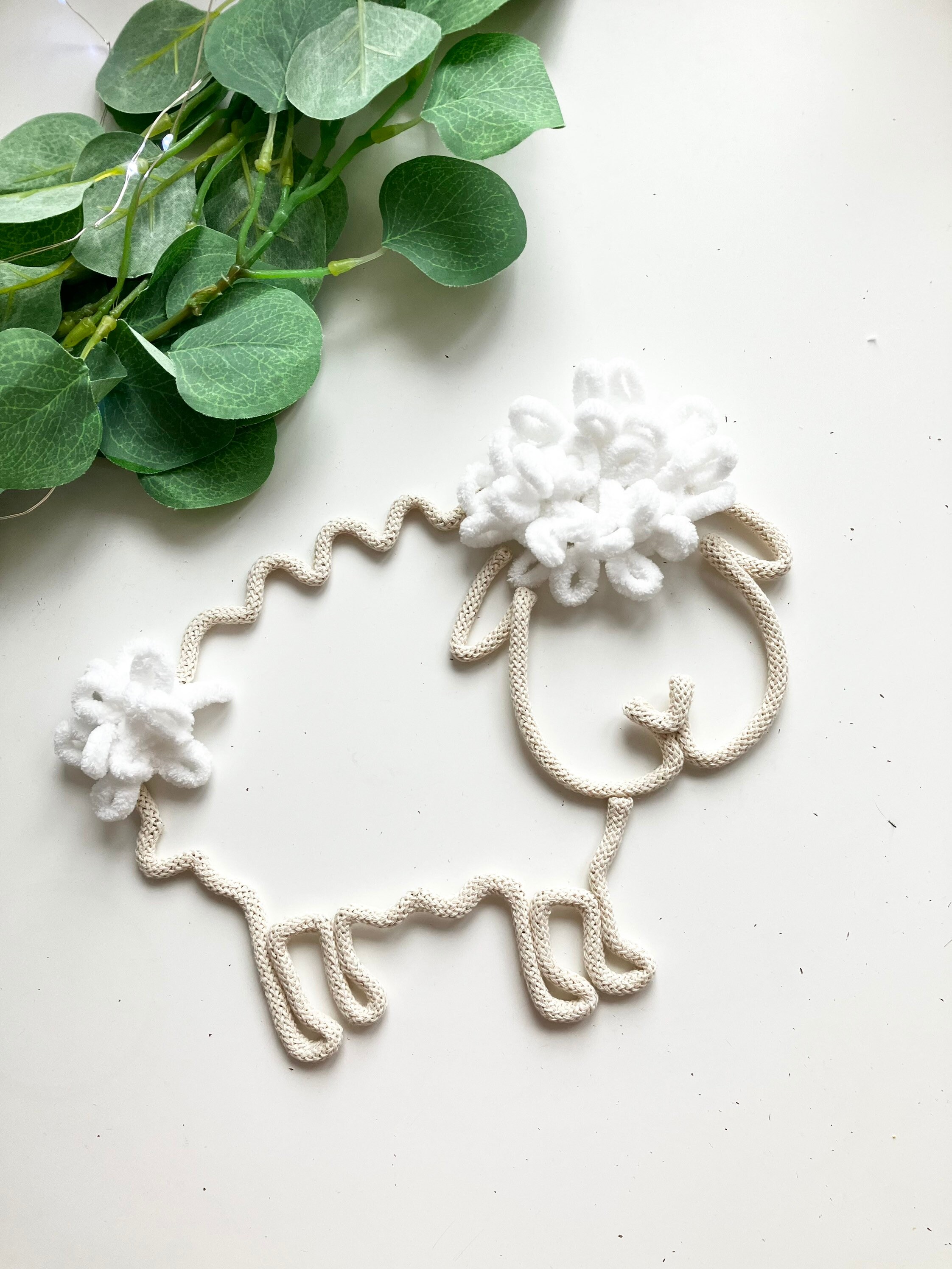 Rope Wire Sheep Shape Decoration for Kids Room or Baby Nursery - Etsy UK