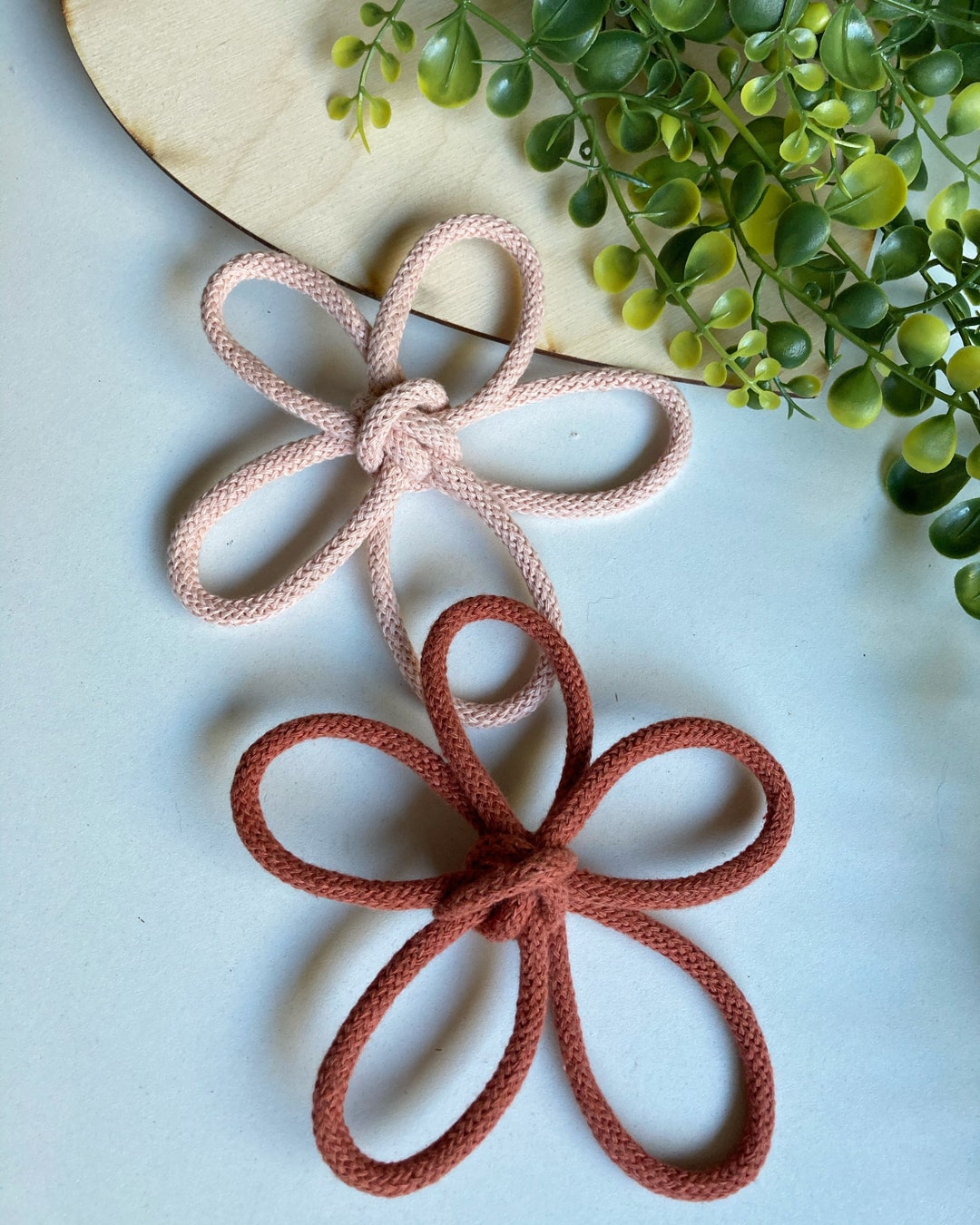 Knitted Wire Rope Flower - Etsy