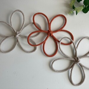 Knitted Wire Rope Flower - Etsy