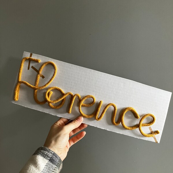 Wire Word Sign - Etsy