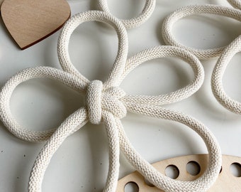 Rope and Flower Art - Etsy