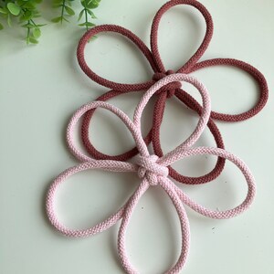 Knitted Wire Rope Flower - Etsy