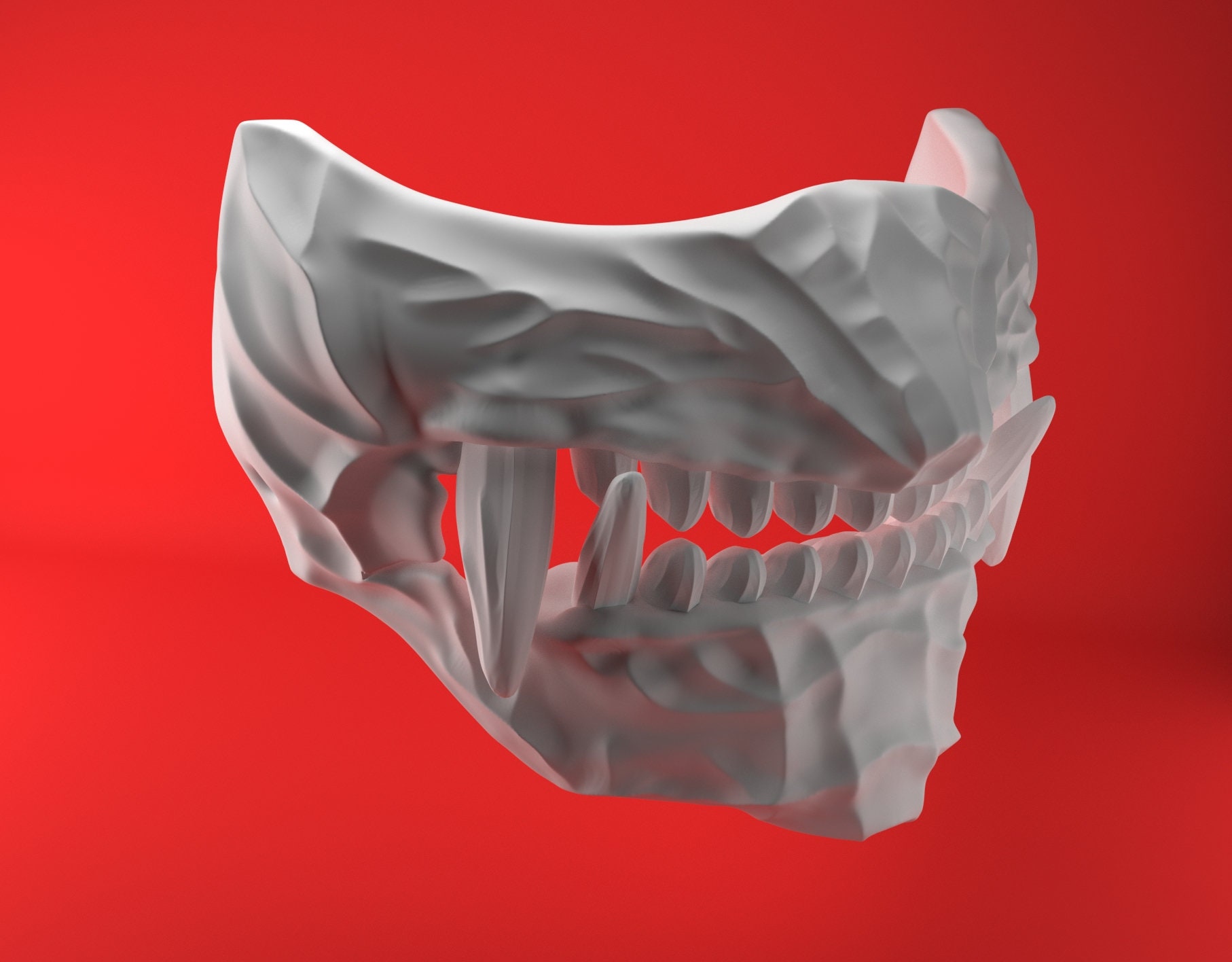 Samurai Masks 4 in 1 Bundle Oni Masks STL 3D Models - Etsy