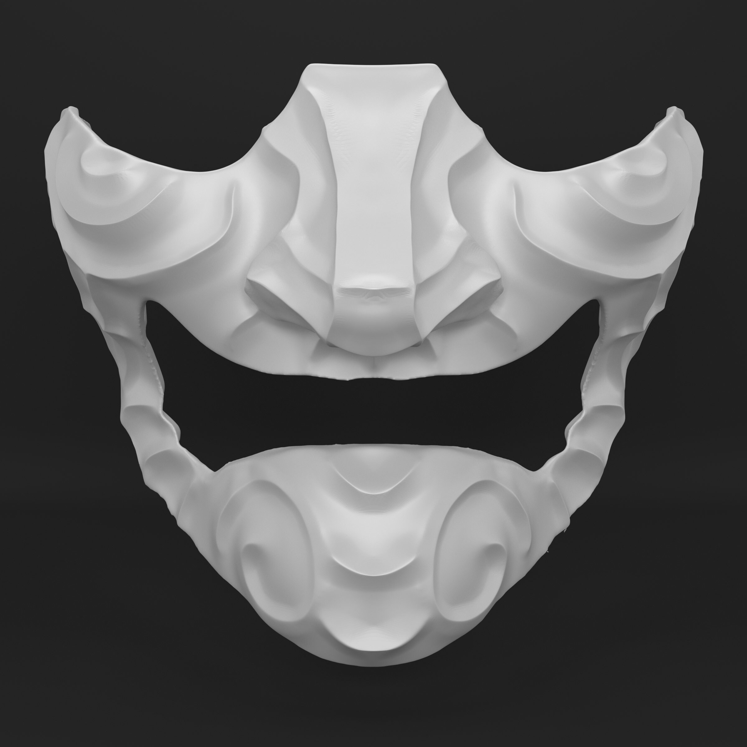 Samurai Masks 4 in 1 Bundle Oni Masks STL 3D Models - Etsy