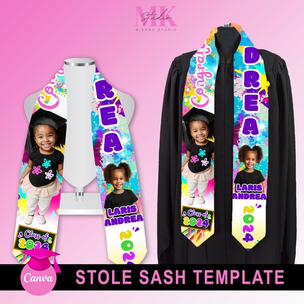 Sash Template - Etsy