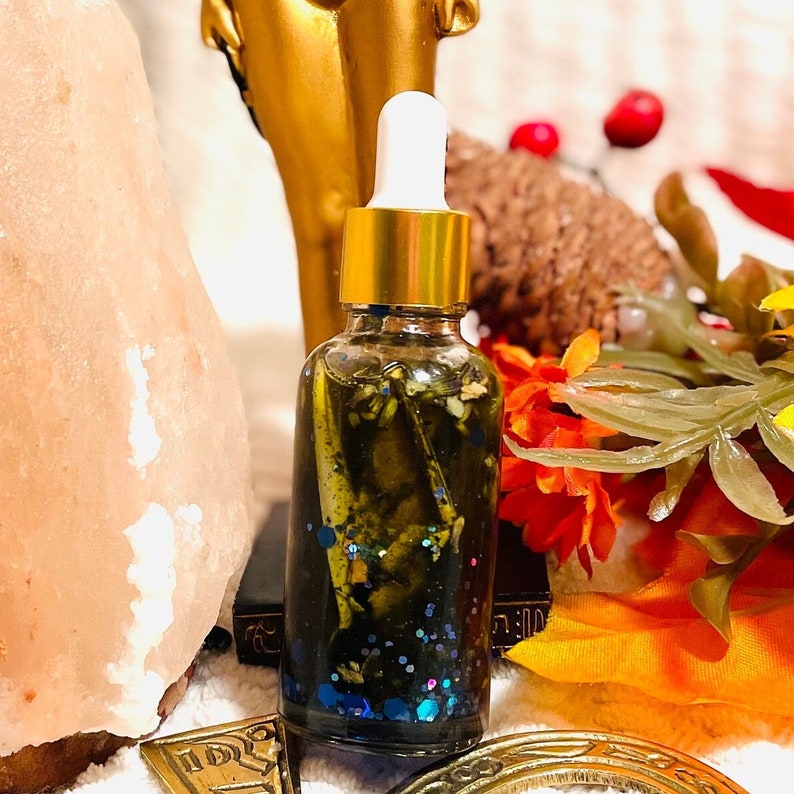 Golden Riches ABUNDANCE Oil Manifestation Oil Powerful Ancient Egyptian ...