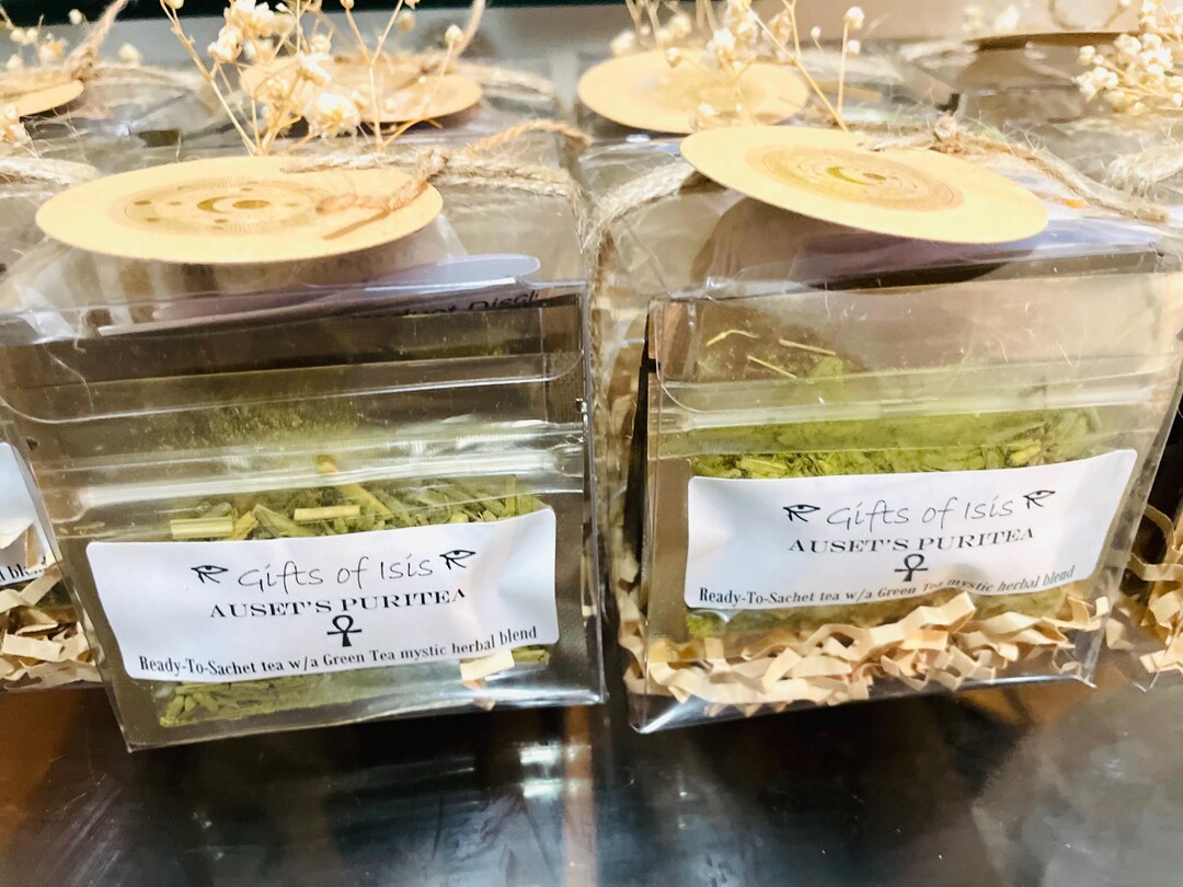 Tea | Alkaline | AUSET’S PURITEA | Tea Sampler Box | Ancient Egyptian ...