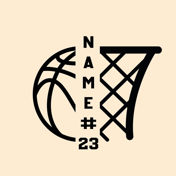 Split Basketball Svg - Etsy