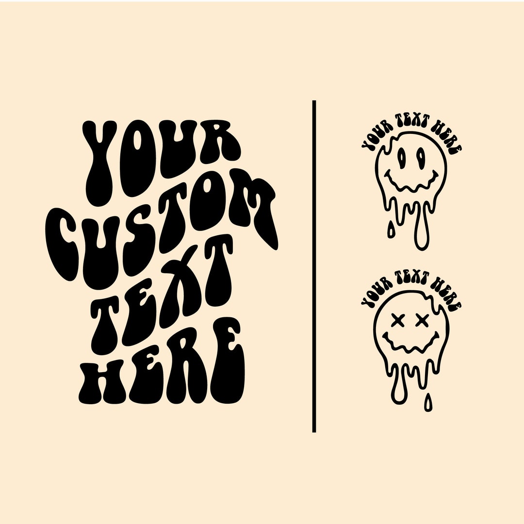 Custom Wavy Text Svg, Custom Wavy Letters Svg, Custom Wavy Font Svg ...