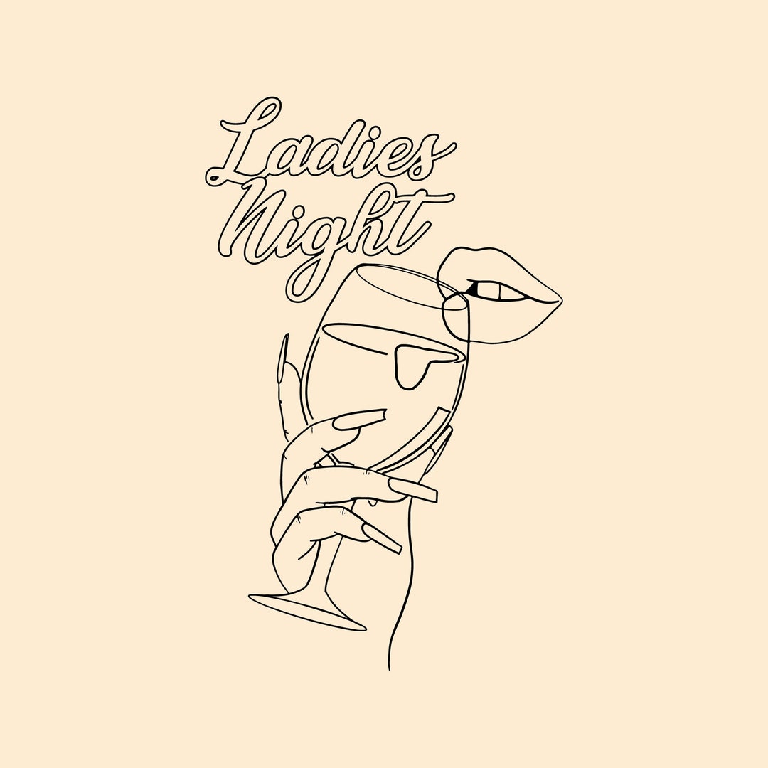 Ladies' Night - Ladies Night Svg, Digital Download, Graphic Design ...