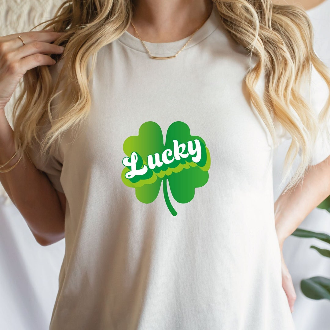 St. Patrick's Day Png, Lucky Shamrock Png, Retro St. Patty's Day Png ...