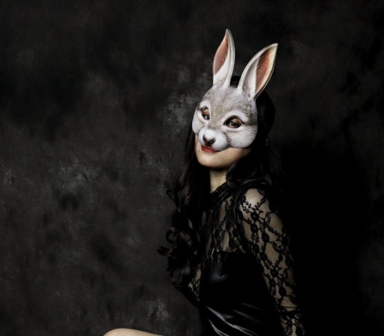 Rabbit Masquerade Mask, Women Mask, Ball Party Mask, Halloween Party ...
