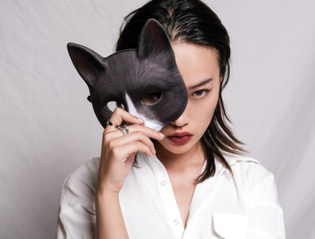 Fox Masquerade Mask, Women Mask, Ball Party Mask, Halloween Party Mask ...
