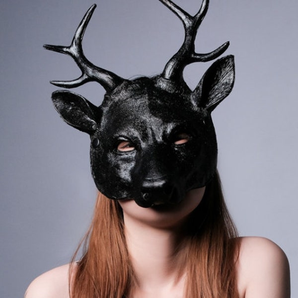 Deer Mask - Etsy UK