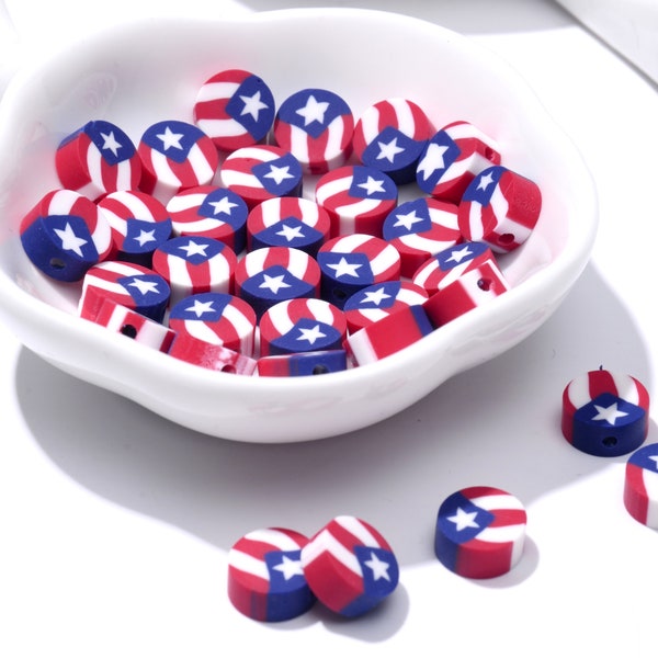 Clay Flag Beads - Etsy