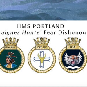 HMS Portland - Etsy