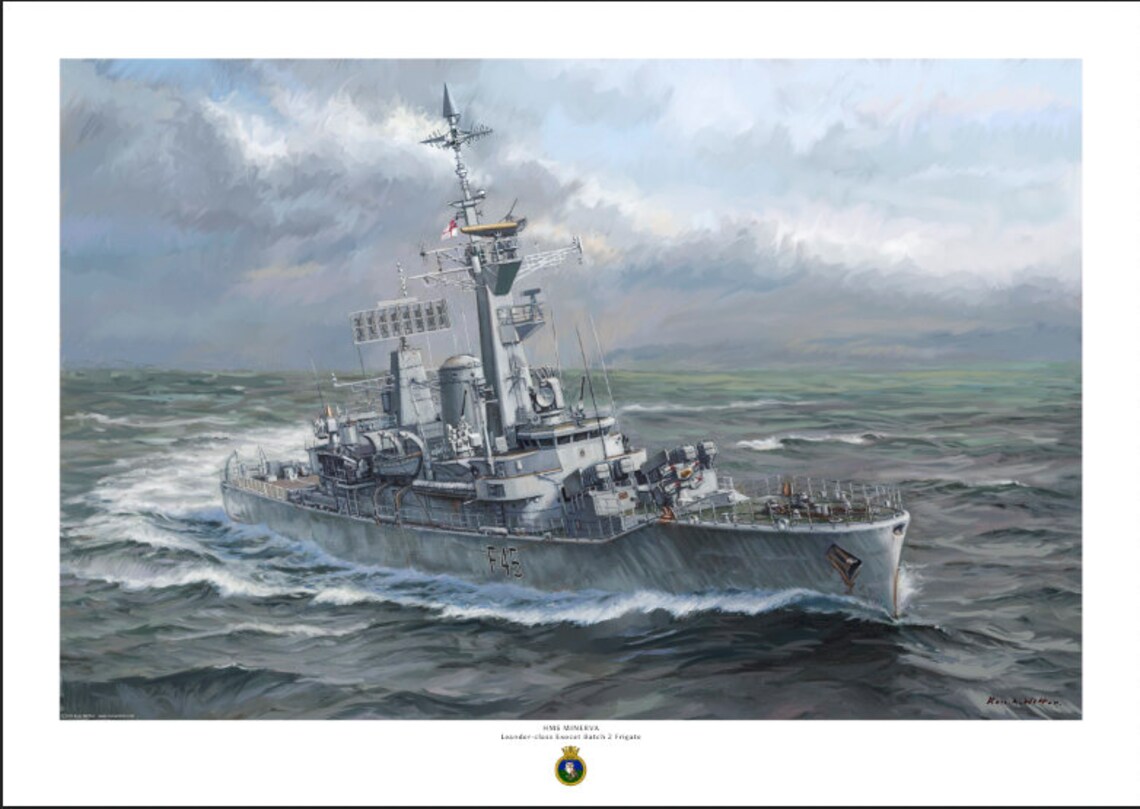 HMS Minerva - Etsy