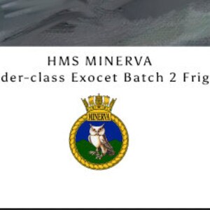 HMS Minerva - Etsy