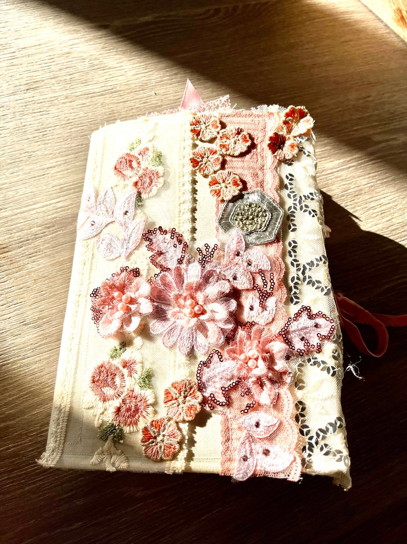 Handmade Junk Journal Vintage Lace - Etsy UK
