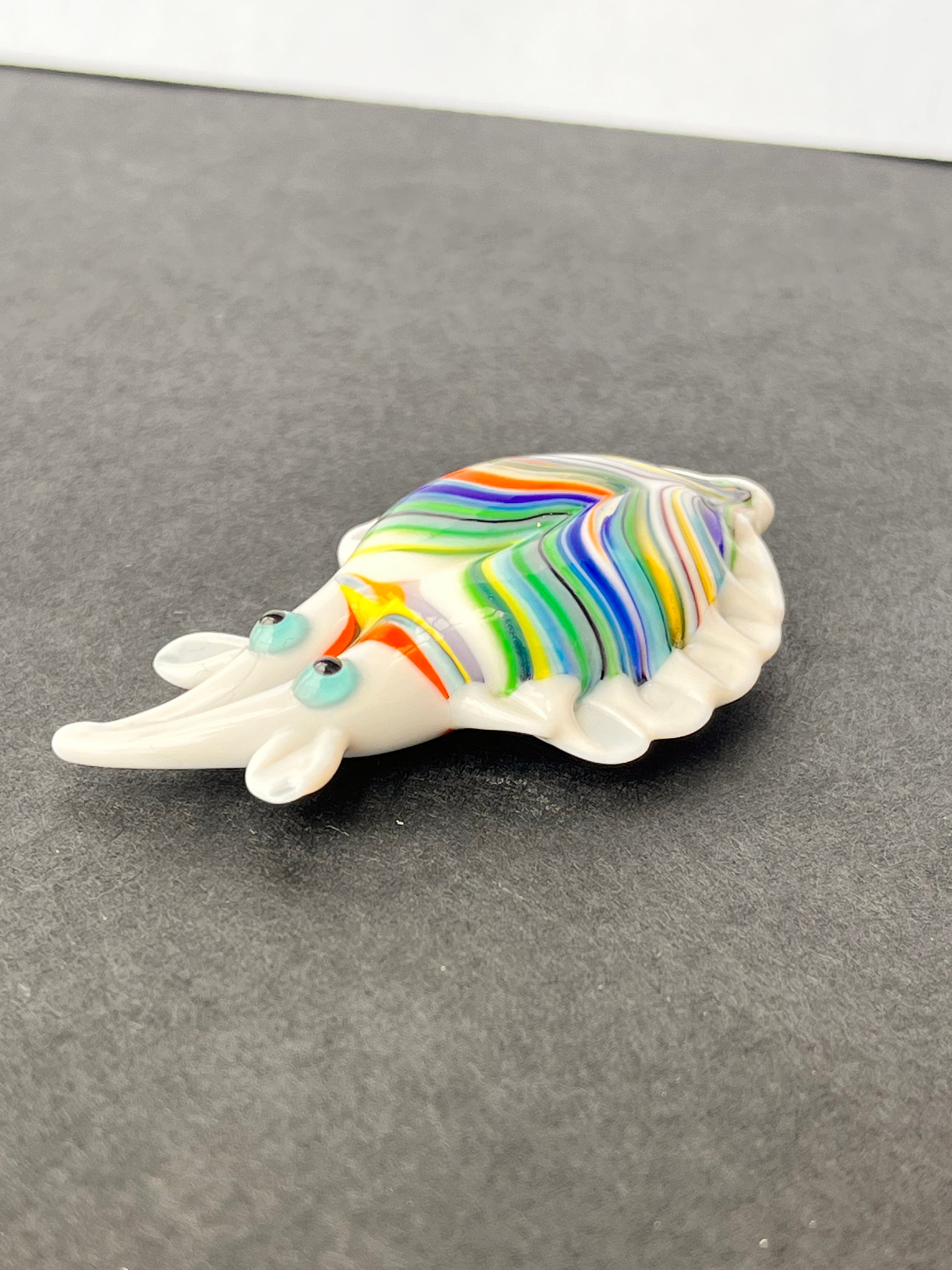 Glass Rainbow Manta Ray Miniature Figurines Knick Knacks for - Etsy