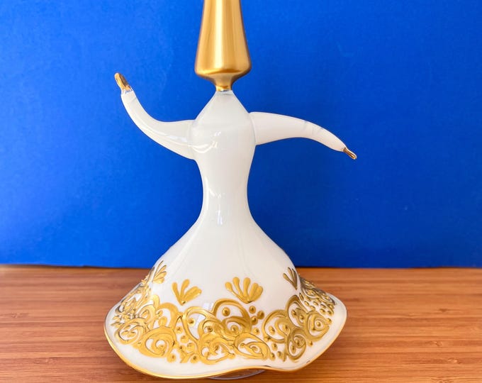 Handmade Ceramic Whirling Dervish Statue: Ramadan Gift, Mevlana Decor ...