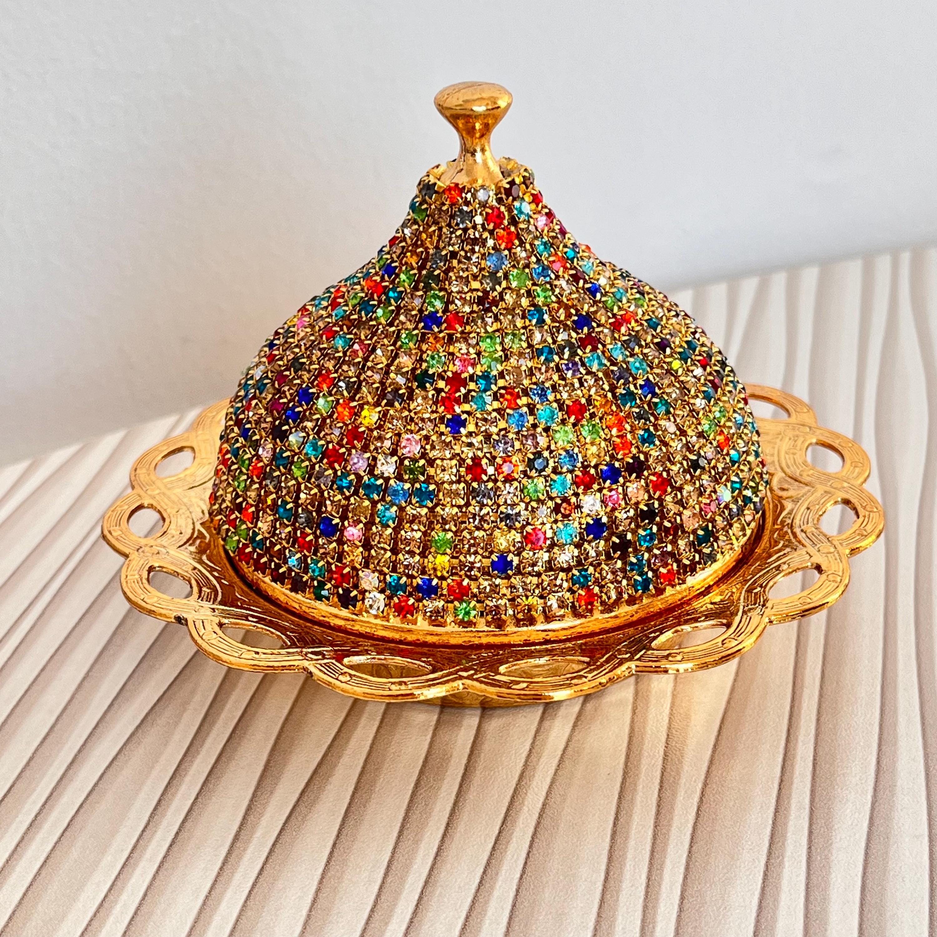 Luxury Crystal Embellished Turkish Coffee Set Gift for Wedding – 27 ...