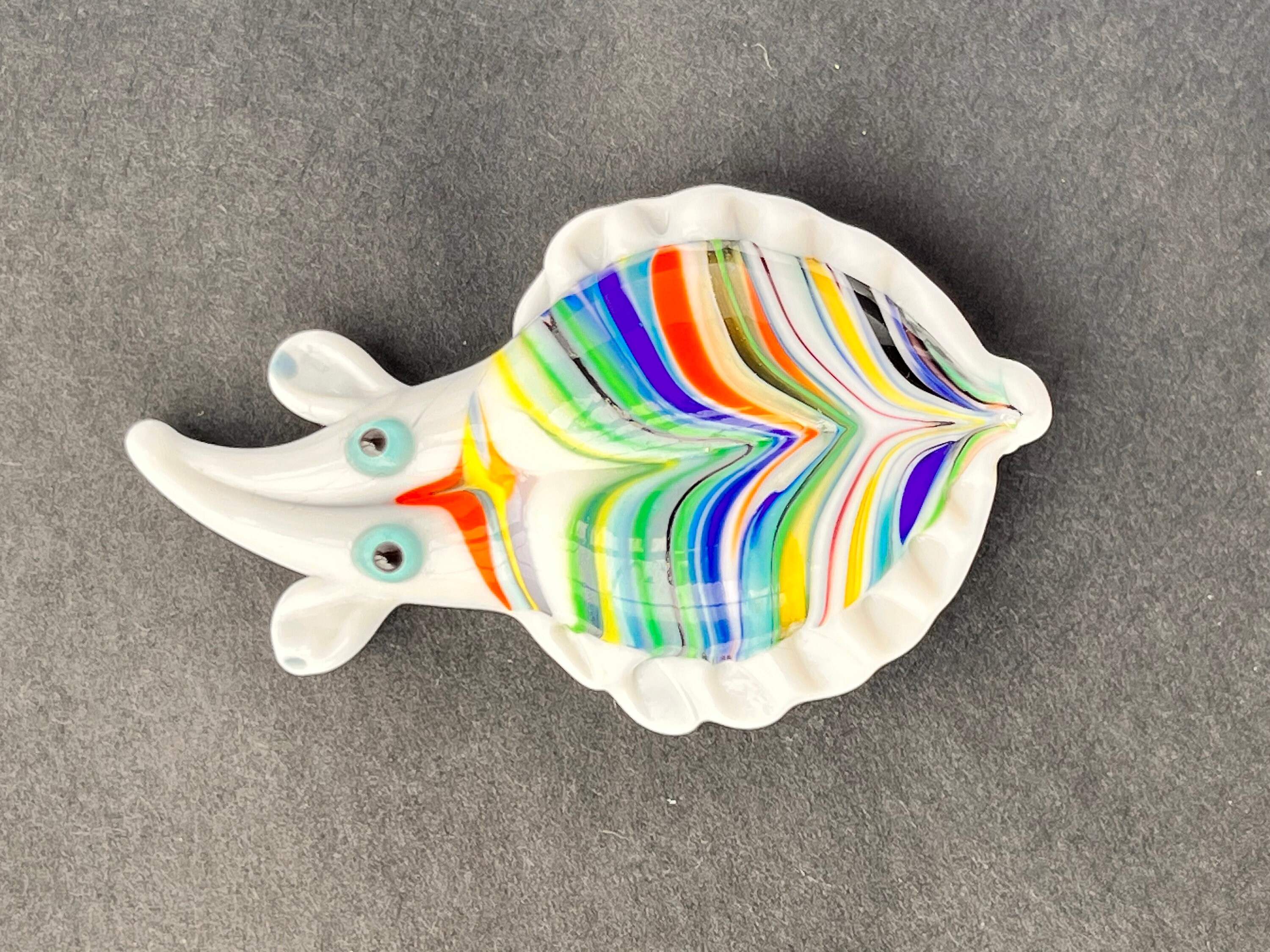Glass Rainbow Manta Ray Miniature Figurines Knick Knacks for - Etsy