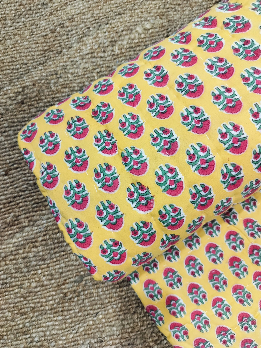 Indian Famous Block Print Razai Block Print Quilt Reversible - Etsy