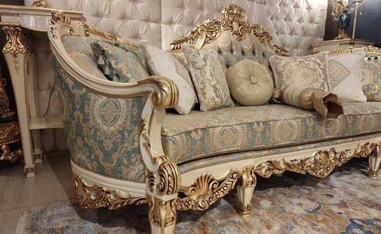 Royal Design Look Sofa Set With Natural Finishteak Wood - Etsy UK