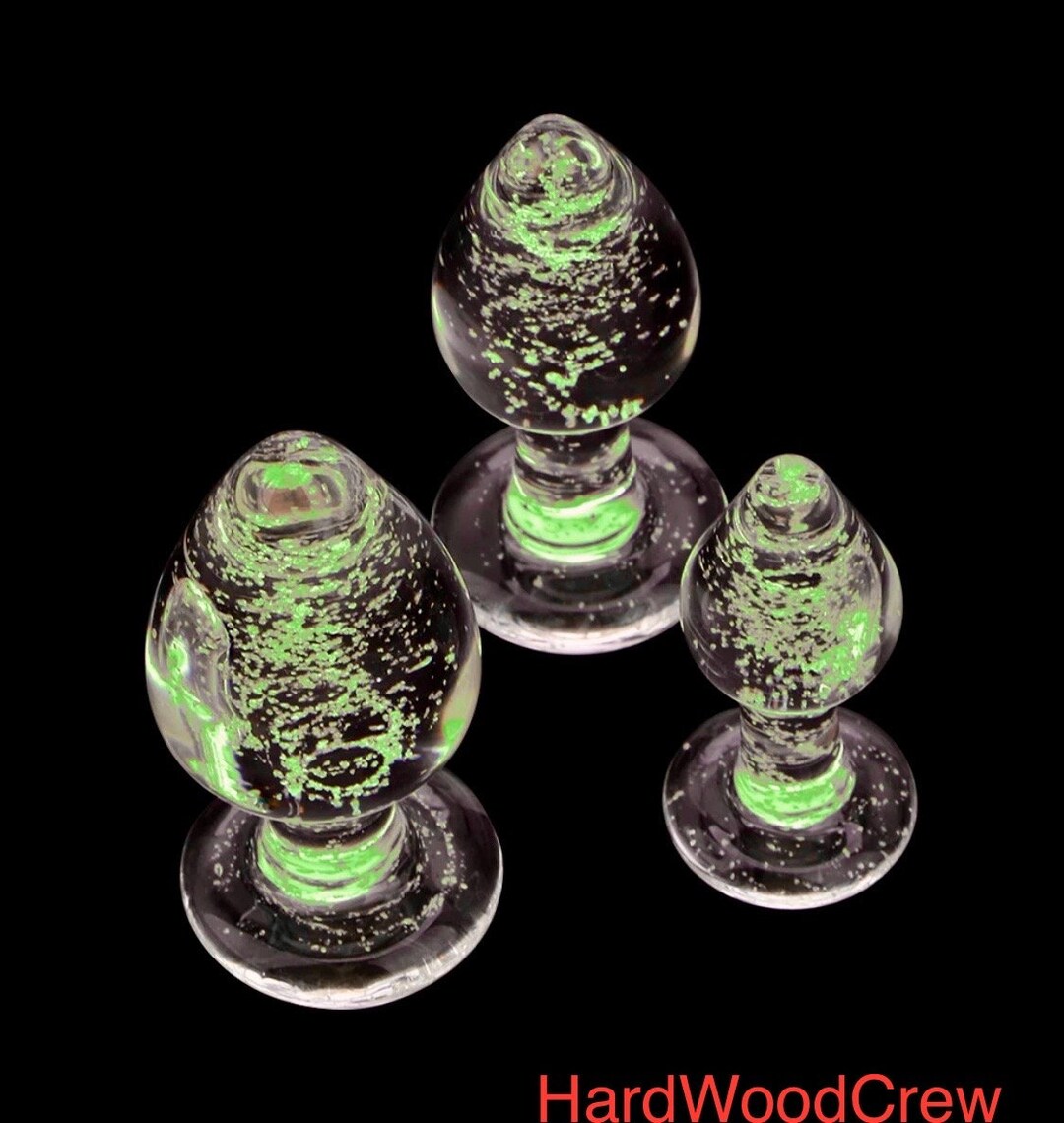 Buttplug Glass Fluorescent - Etsy