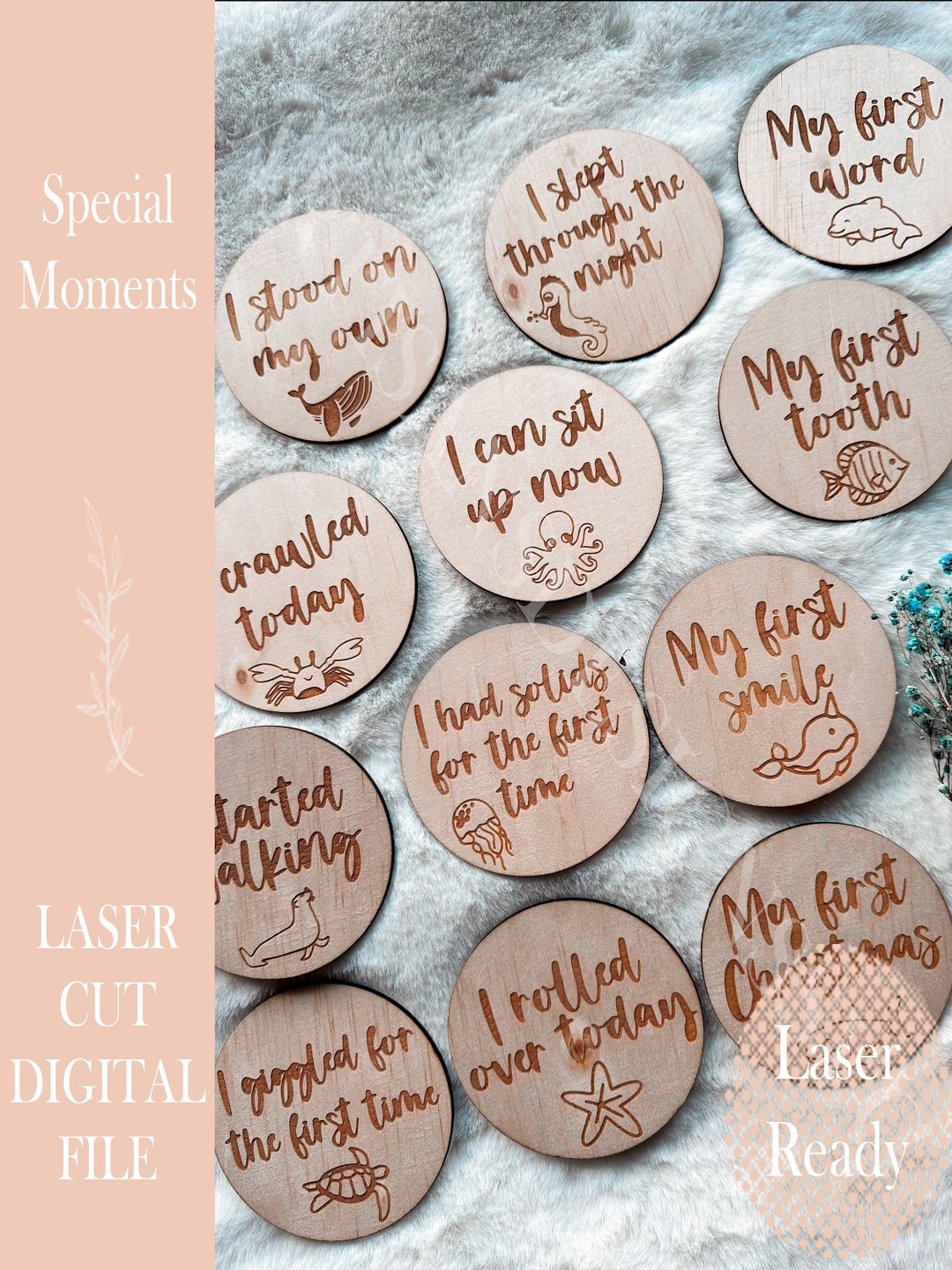 SVG Special Moments | Digital Design | SVG | Laser Cut File | Glowforge ...