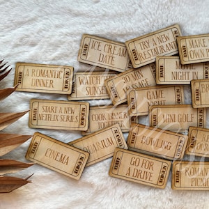 SVG Date Night Tokens | Digital File | Rewards | SVG | Laser Cut File ...