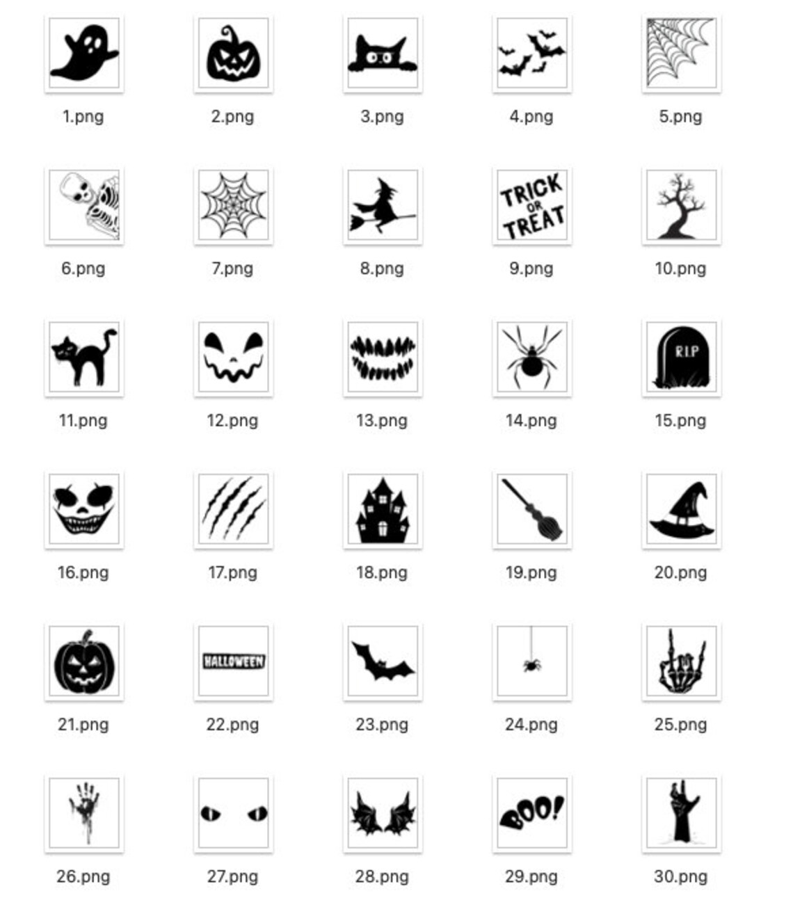 30 HALLOWEEN SVG Bundle Halloween Svg for Cricut Halloween Svg Files ...