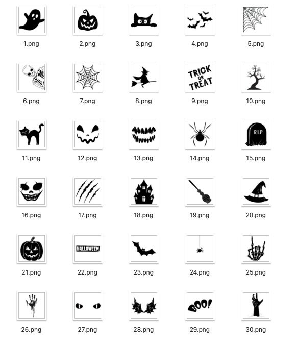 30 HALLOWEEN SVG Bundle Halloween Svg for Cricut Halloween Svg Files ...