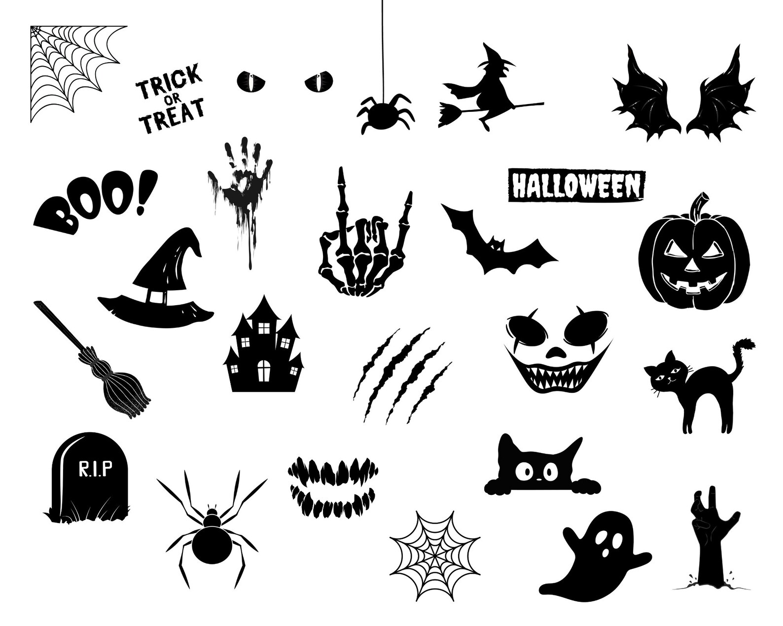 30 HALLOWEEN SVG Bundle Halloween Svg for Cricut Halloween Svg Files ...