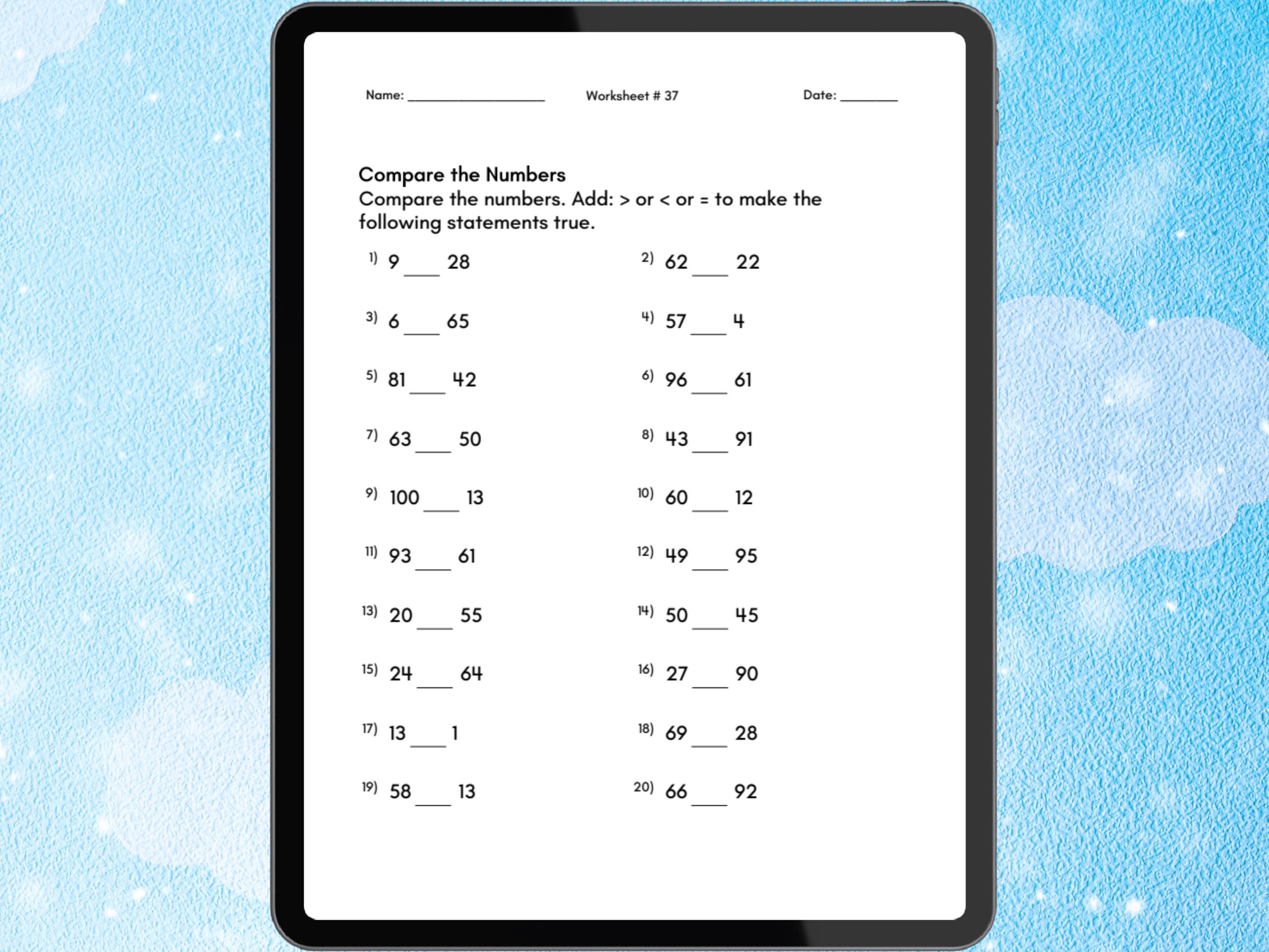 Printable Homeschool Math Worksheets for Kindergarten and 1st Grade (K ...