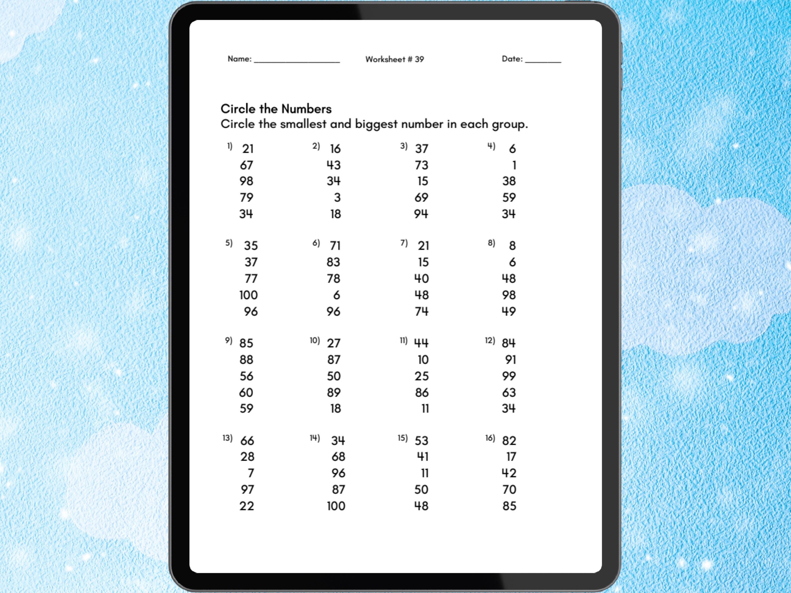 Printable Homeschool Math Worksheets for Kindergarten and 1st Grade (K ...