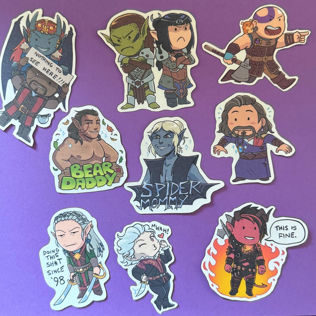 BG3, Karlach, Astarion, Halsin, Wyll, Gale, Laezel, Shadowheart, Minsc ...