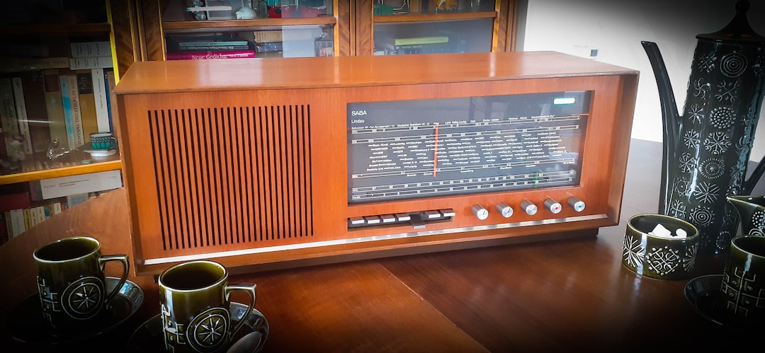 SABA LINDAU L18 1967 - 60's Chic - Powerful, Great Quality Sound - Etsy