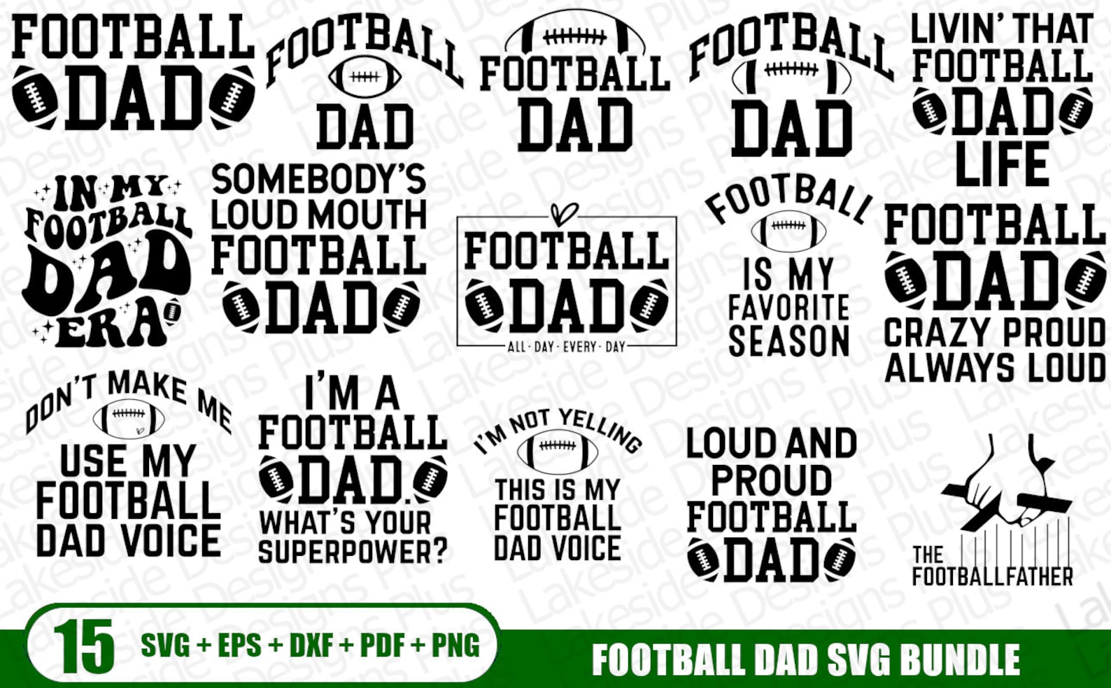 Football Dad SVG, Football Dad Shirt Png, Football Dad Cricut, Football ...