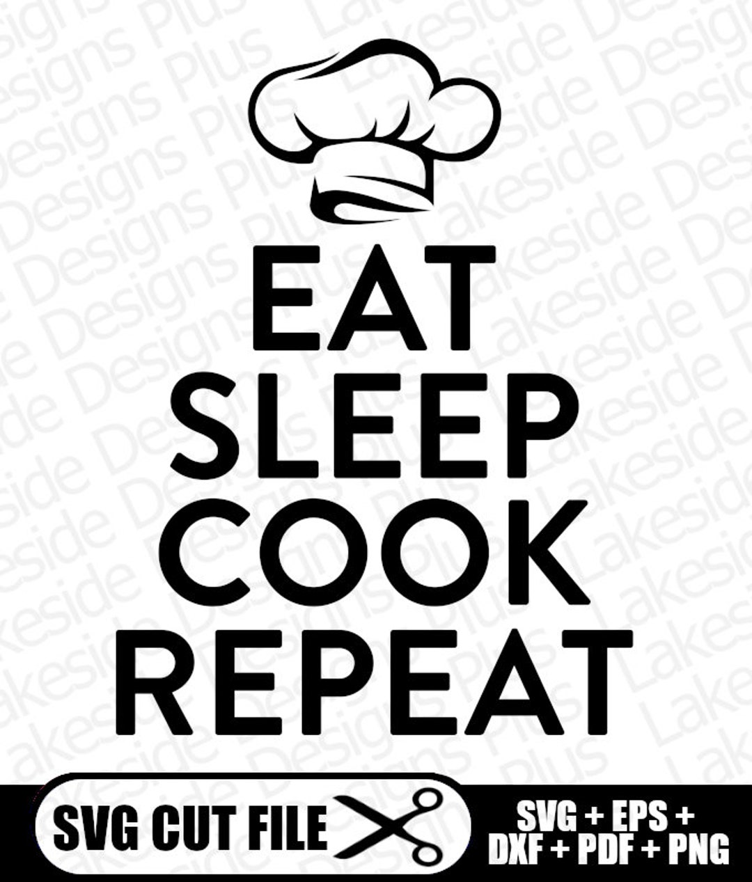 Eat Sleep Cook Repeat SVG, Sous Chef SVG, Sous Chef Shirt Png, Sous ...